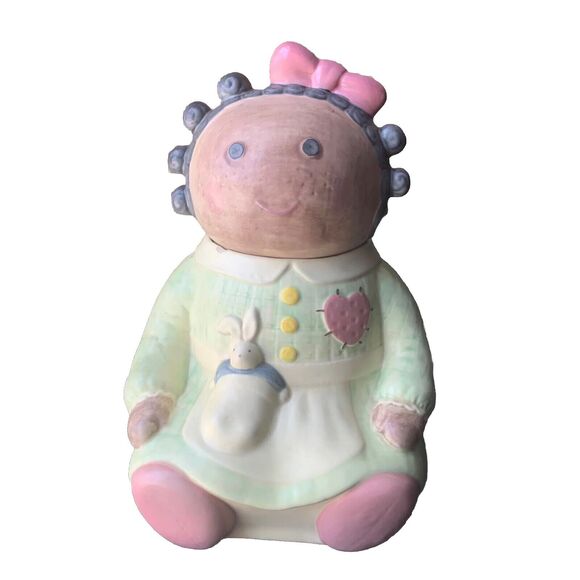 Treasure Craft | Kitchen | Vintage Treasure Craft Cookie Jar Spice Rag ...